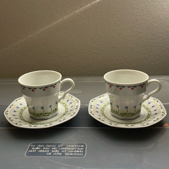 Mikasa | Kitchen | Mikasa Tea Cups And Saucers | Poshmark